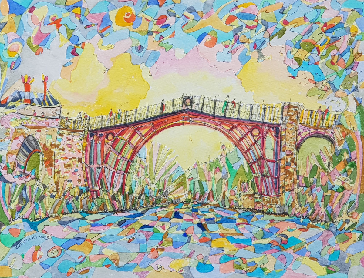 Ross Eccles Artist | Original Watercolour | Ironbridge