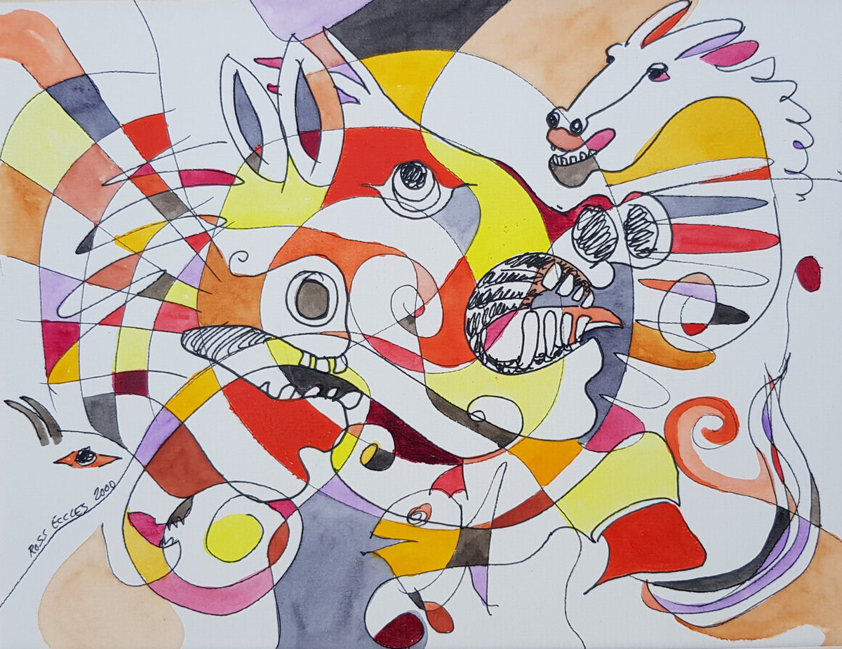 Ross Eccles | Original Irish Art For Sale | Horse Forms